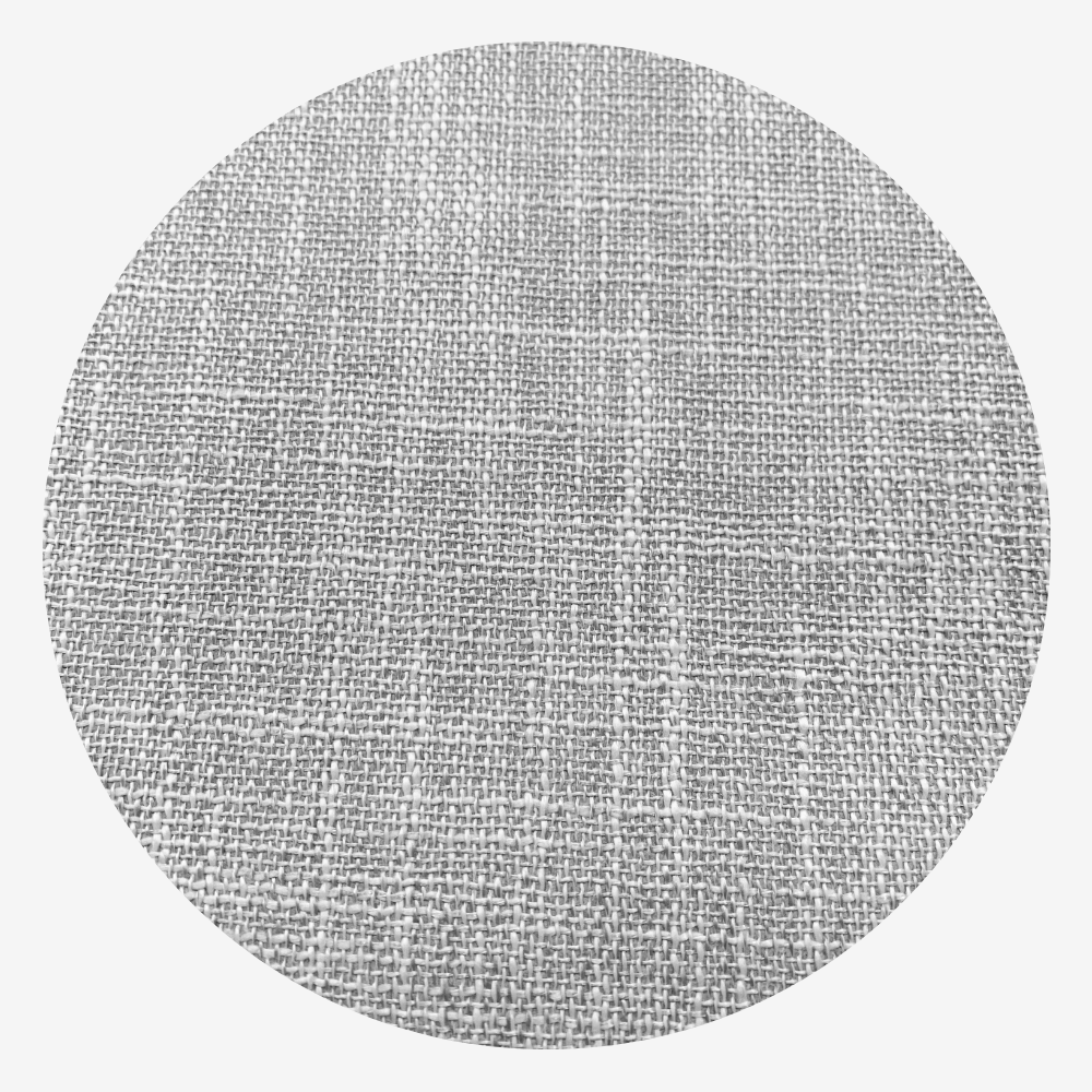 Orient Linen Look Curtaining Oyster Grey | Ragland Fabrics | Order Online